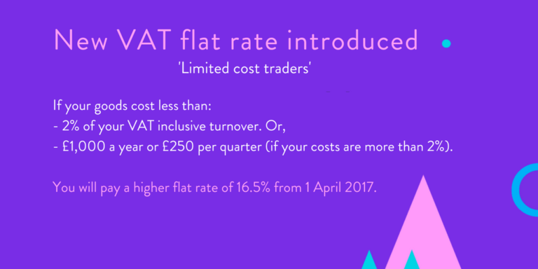 VAT flat rate changes for small businesses - The Wow Company